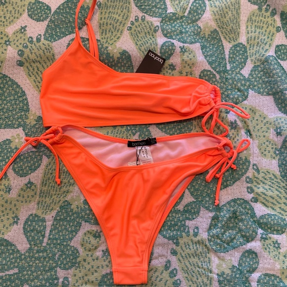 Boohoo | Swim | Nwt One Shoulder Bikini | Poshmark